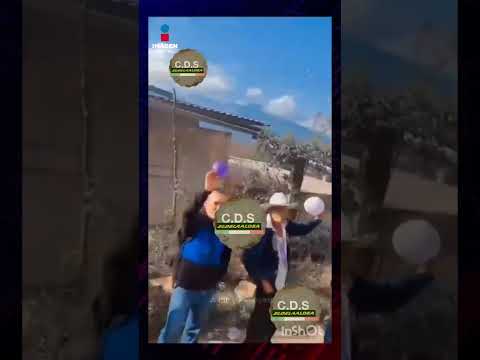 Sicarios del Cártel de Sinaloa 'desfilan' en Chiapas y pobladores los reciben con globos blancos