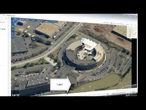 Bing Birds Eye Map View
