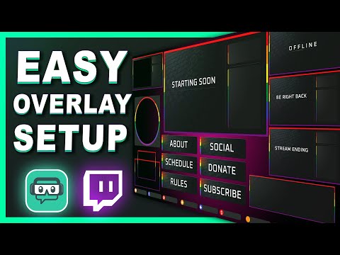 Easy Streamlabs OBS Overlay Setup Tutorial (+ Free Twitch Graphics Pack Download)
