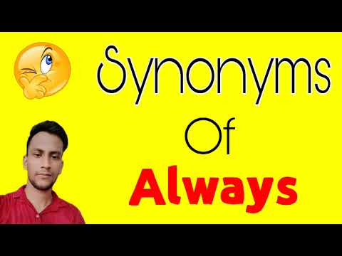 Always ka synonym | Always synonym | synonyms of Always