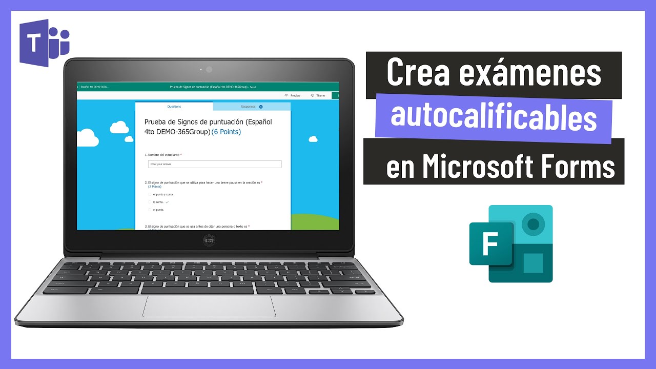 Cómo crear exámenes en Microsoft Forms