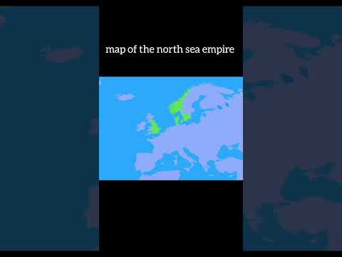 map of north sea empire #yocut #mapper #geography #geographymap #history #map #denmark