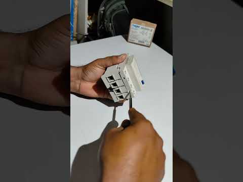 63amp 4pole 100mA ABB RCCB opened