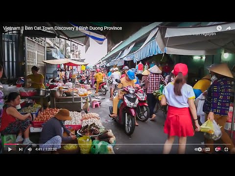 Vietnam || Ben Cat Town Discovery || Binh Duong Province
