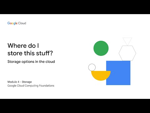 Storage options in the cloud