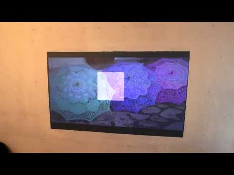 D5K SCREEN PAINT VS WHITE WALL!!