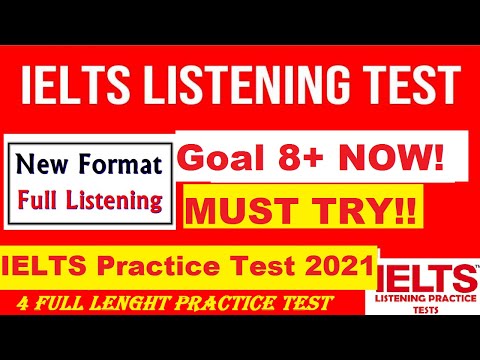 IELTS LISTENING PRACTICE TEST 2021 WITH ANSWERS/ IELTS Actual Practice Test #IELTS #IELTS_2021