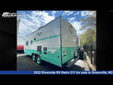 Incredible 2022 Riverside RV Retro Travel Trailer RV For Sale in Greenville, NC | RVUSA.com