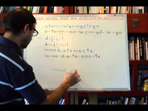 Free Spanish Lessons 261: How to pronounce in Spanish correctly