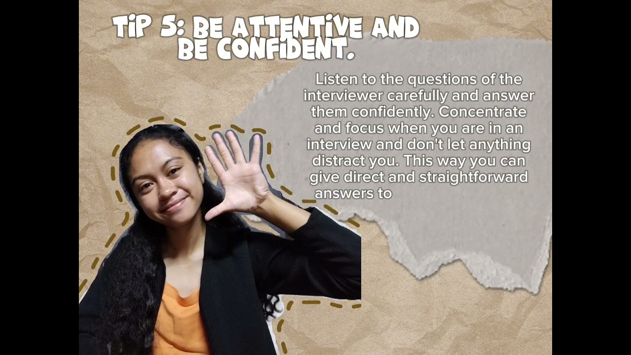 Mock Job Interview Tips (Work Immersion)