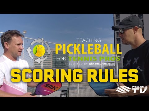 Learn The PICKLEBALL SCORING RULES | Pickleball for Tennis Pros Ep. 8