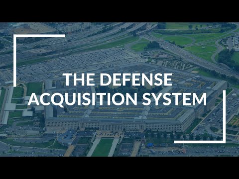 Introduction to the Defense Acquisition System