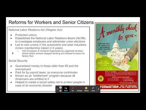 The Second New Deal & The New Deal Coalition (Ch. 9.2 & 9.3)