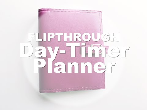 Flip through | Day-timer Planner