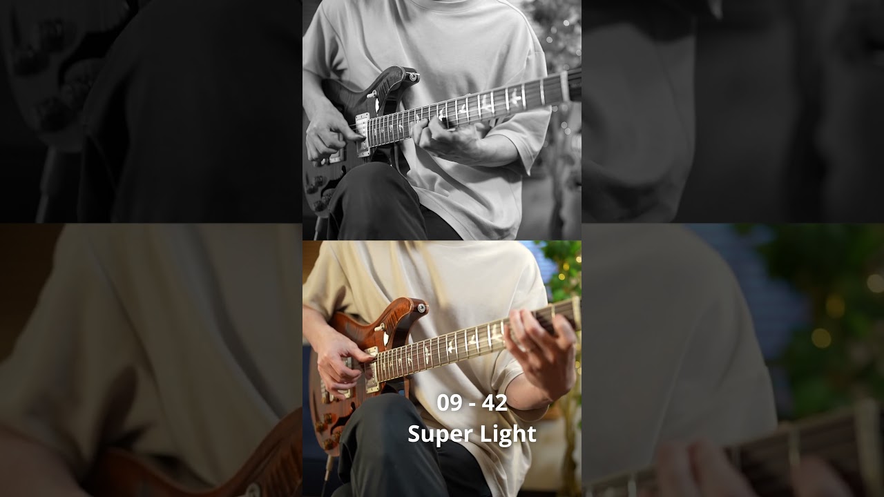 10 vs 09 Which guitar strings do you prefer?