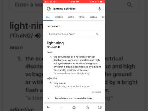 How to Pronounce “Lightning”.