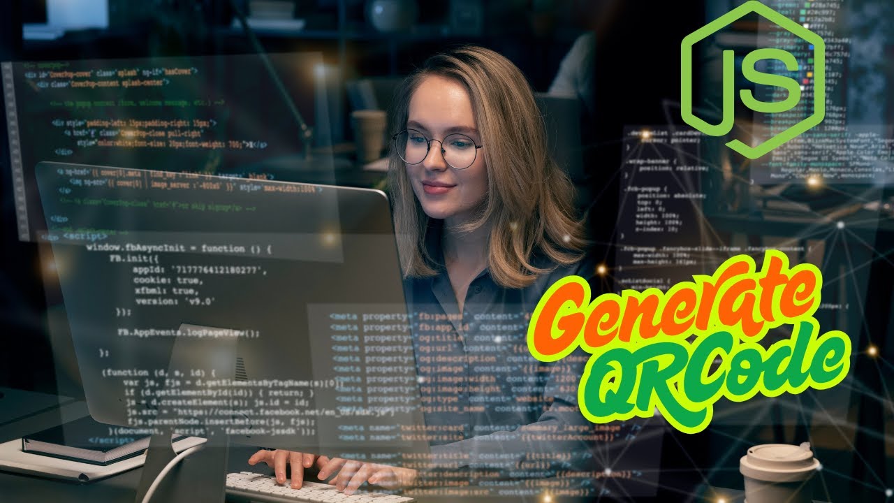 Build Your Own QR Code Service | Node.js & qrcode.js Tutorial