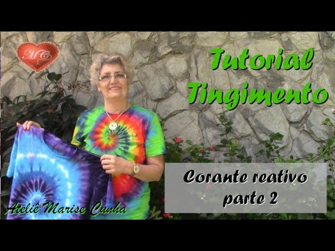 Tutorial Tingimento - Corante reativo parte 2