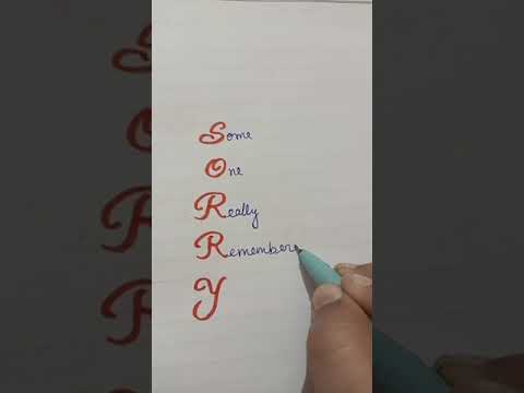 Full form of ''Sorry''...π₯Ί