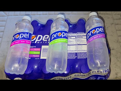 Costco Sale Item Review Propel Fitness Water Zero Sugar Berry, Strawberry Kiwi, Grape Taste Test
