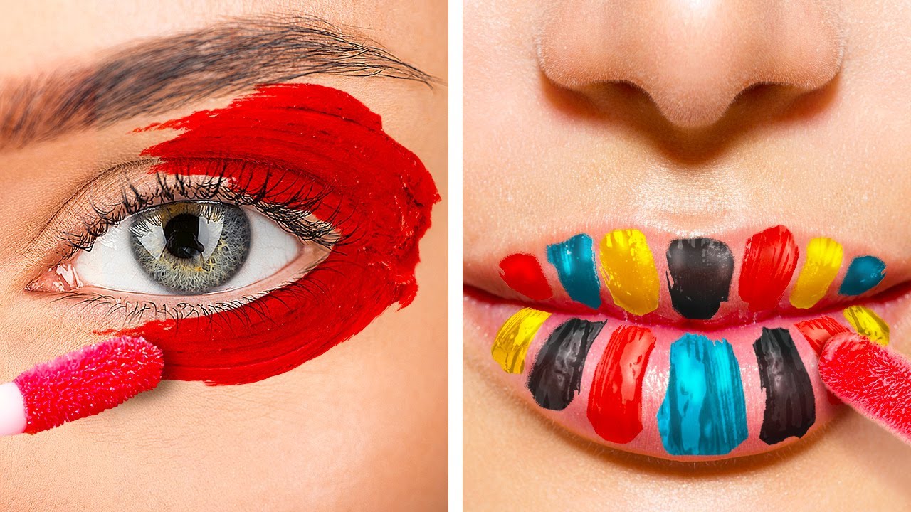 20 CREATIVE MAKEUP IDEAS