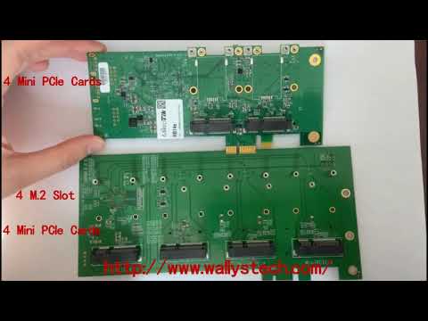 (Qualcomm) DR2G41: 4 x Mini PCIe Card Slots & 4 x M.2 Slots#wifi wireless