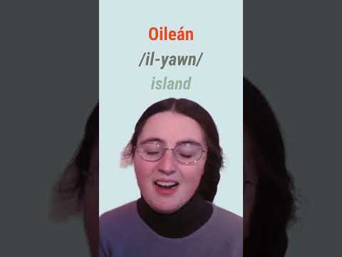 How To Say 'Island' in Irish