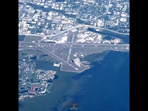 St. Petersburg Clearwater (PIE) from above #shorts #avgeek #PIE #KPIE #airport