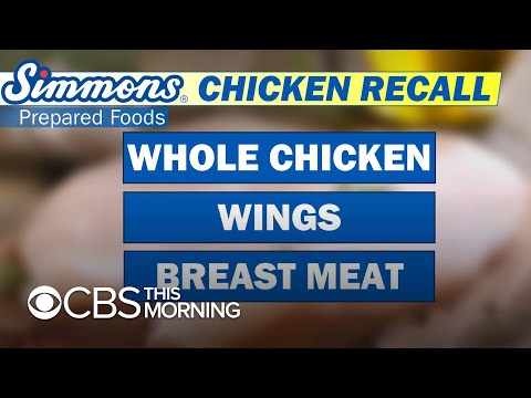 More than 2 million pounds of chicken recalled