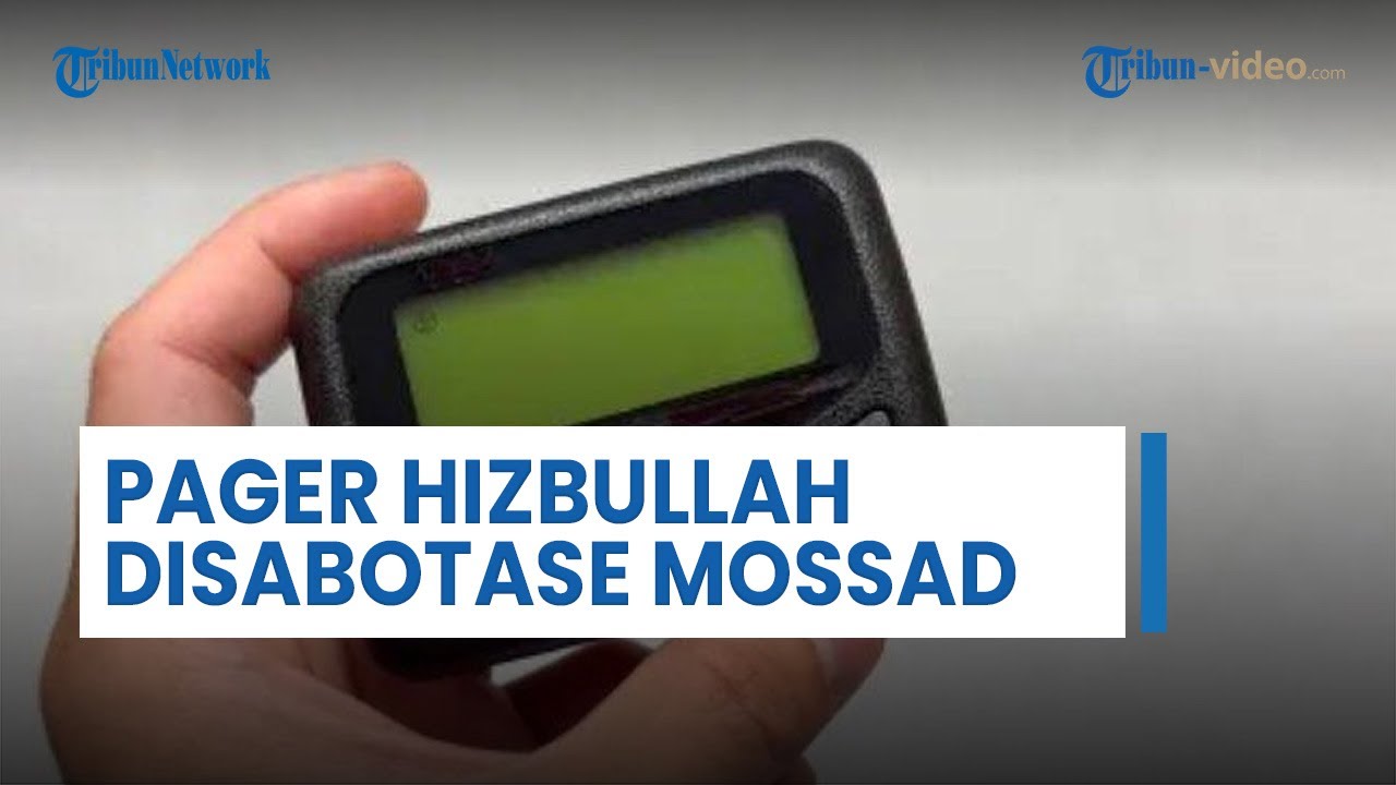 Pesanan Pager Hizbullah Disabotase Mossad, Ditanam Bahan Peledak di ...