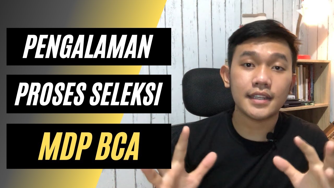 BCA MDP selection experience | BCA Management Development Program