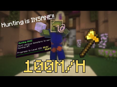 These HUNTING methods are INSANE (Foraging Update) | Hypixel Skyblock