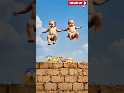 Goat🐐 or Cat🐈? What These Babies Became Will Shock You! 🔥😱 #shorts