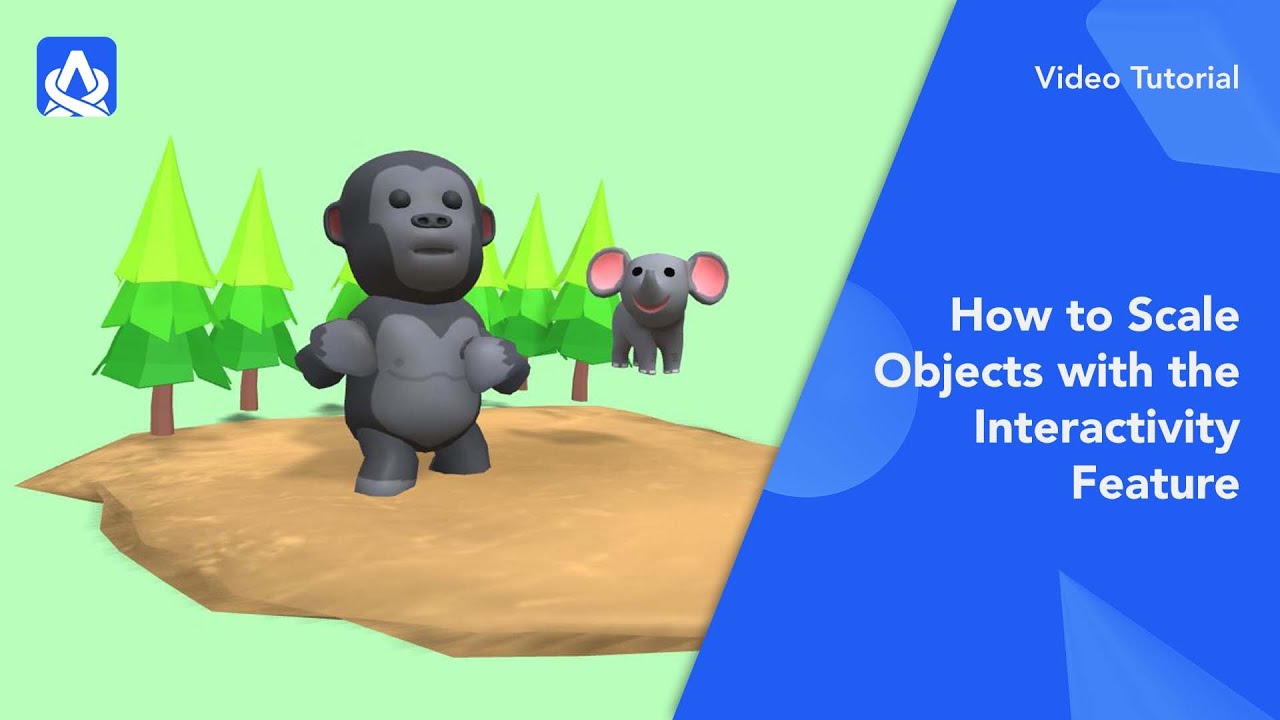 How to Scale Objects with the Interactivity Feature