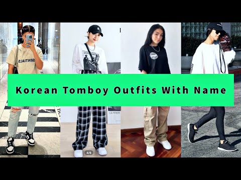 Tomboy Outfits With Name | Different Types Of Tomboy Outfit Ideas For Teenager Girls 2022 | #tomboy