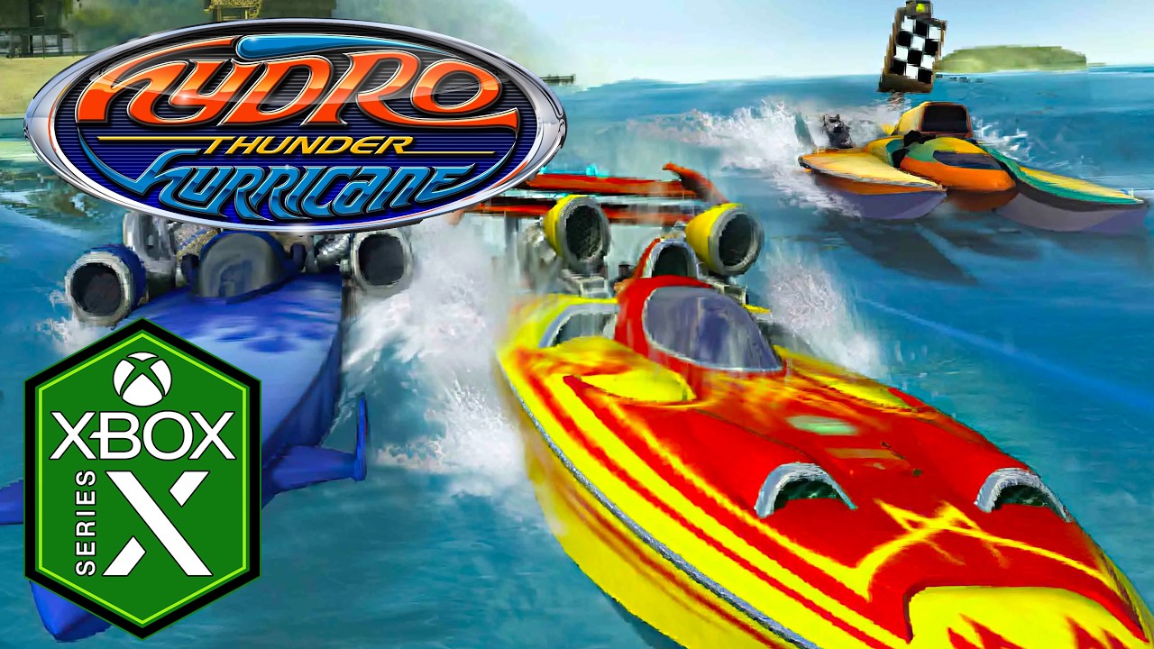 Hydro Thunder Hurricane Xbox Series X Gameplay