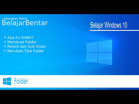Belajar Windows 10 Folder