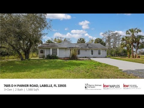 7605 D H PARKER ROAD LABELLE, FL 33935