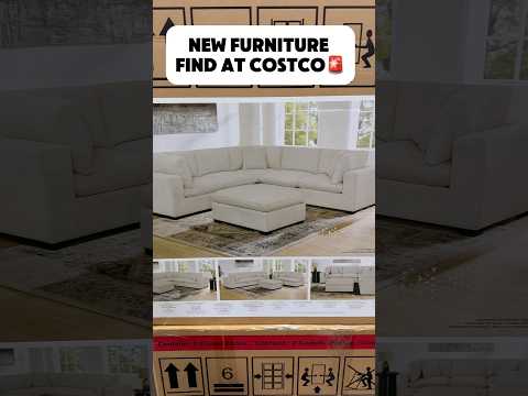 🛒Costco Furniture Find: the Thomasville Lowell 6PC Modular Fabric Sectional! #costco