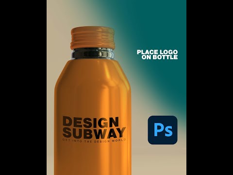 Place a Logo on bottle In Photoshop