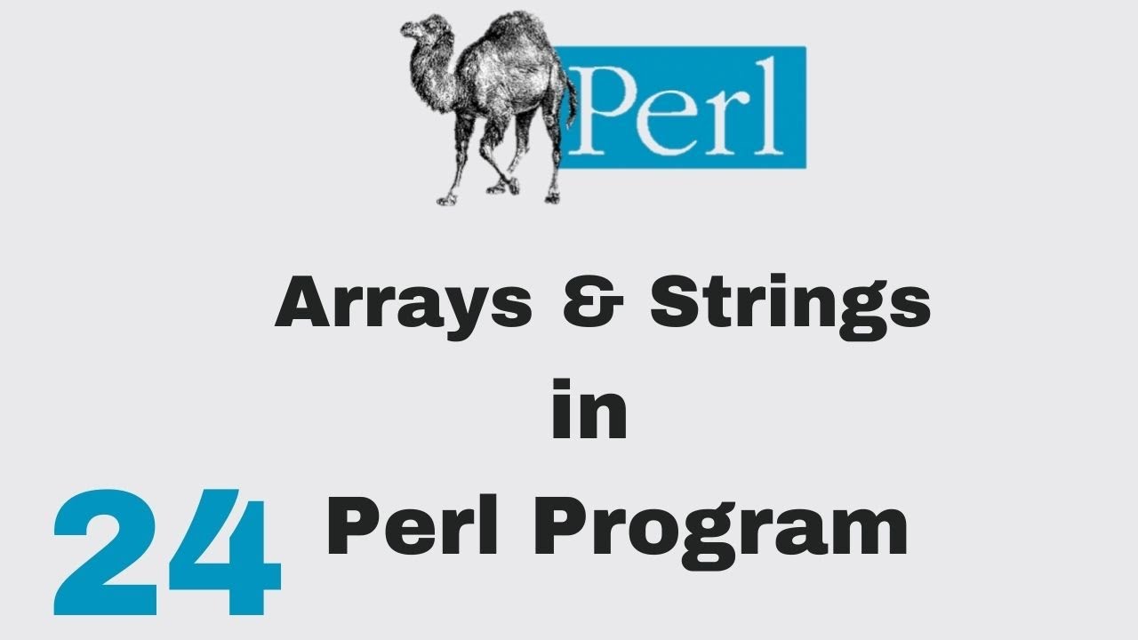 Perl Script Basic Tutorial 24 Array Functions Join Spiit