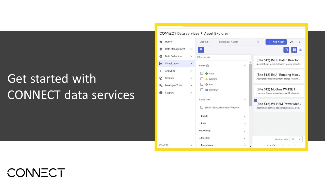 Get started with CONNECT data services