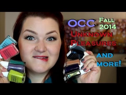 OCC Fall 2014 Unknown Pleasures Collection & More