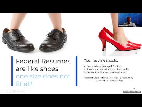 Decoding Federal Resumes