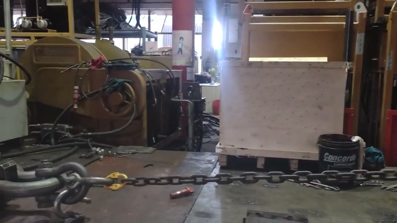 2.5 mooring winch and 1.5 windlass load testing