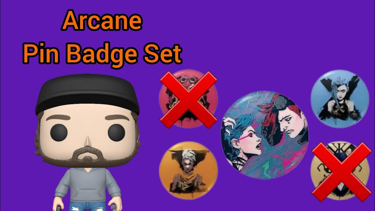 Arcane - Pin Badge Set: Review 