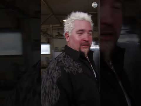 Guy Fieri isn't sure about this sauce 🤔 #DDD