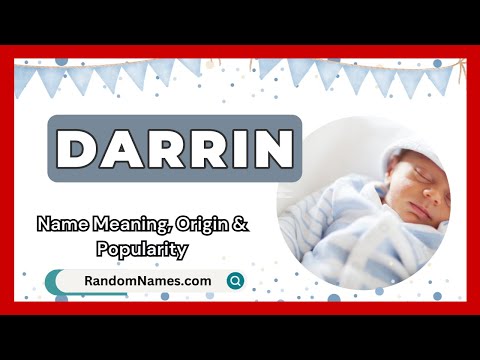 Darrin - Baby Boy Name Meaning, Origin & Popularity - RandomNames.com