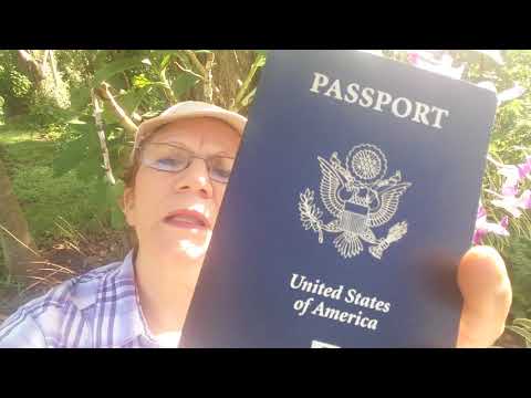 Tenemos pasaporte americano ....