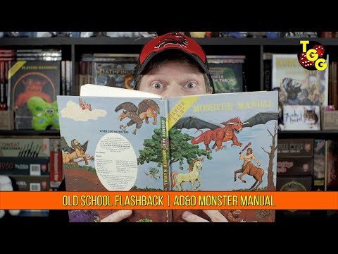 Advanced Dungeons & Dragons Monster Manual | Old School Flashback